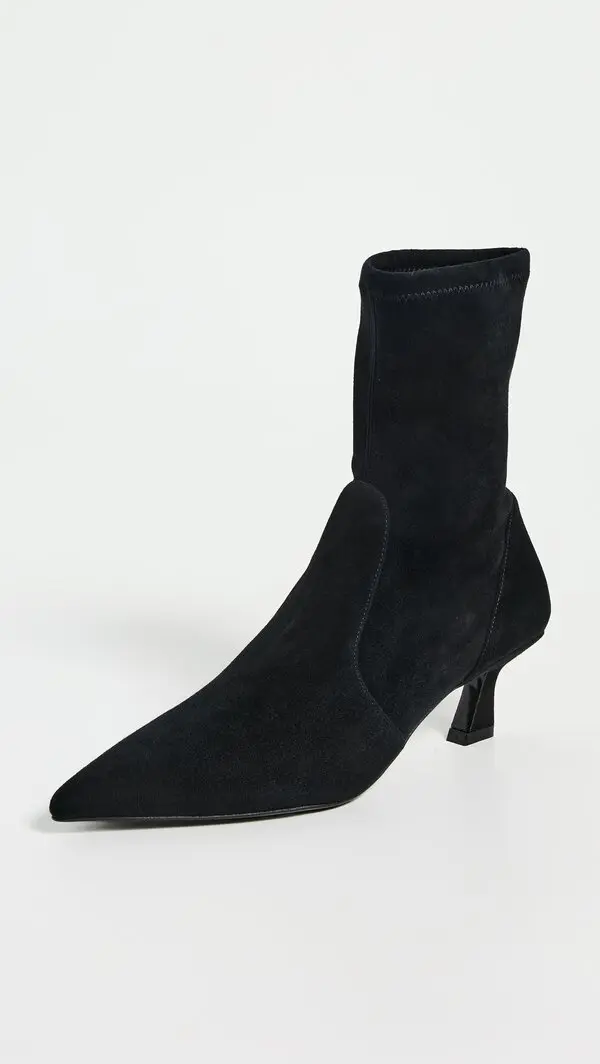 STUART WEITZMAN Vinnie 50 Booties - Black