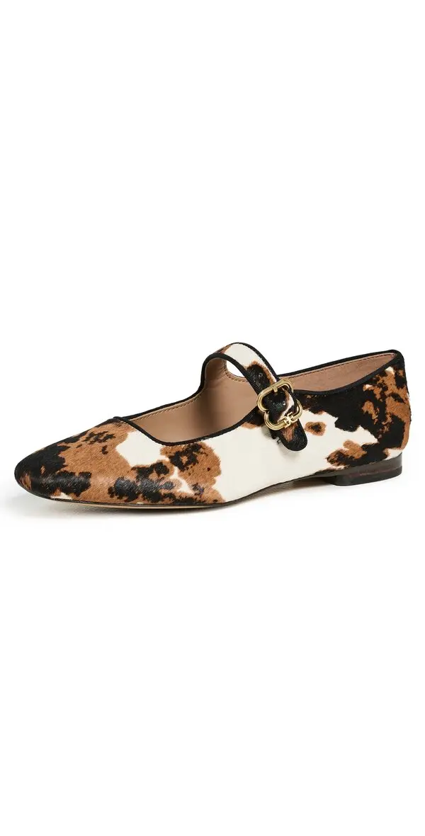 Sam Edelman Michaela Printed Flats - Brown Multi