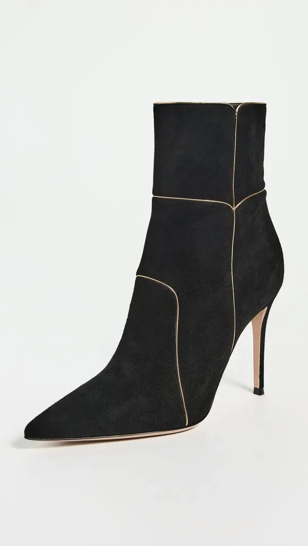 GIANVITO ROSSI Camoscio Nappa Silk Boots