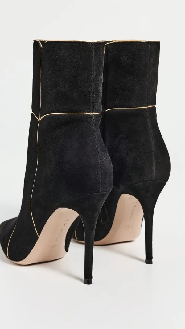 GIANVITO ROSSI Camoscio Nappa Silk Boots