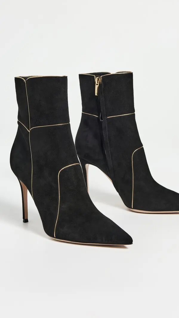GIANVITO ROSSI Camoscio Nappa Silk Boots
