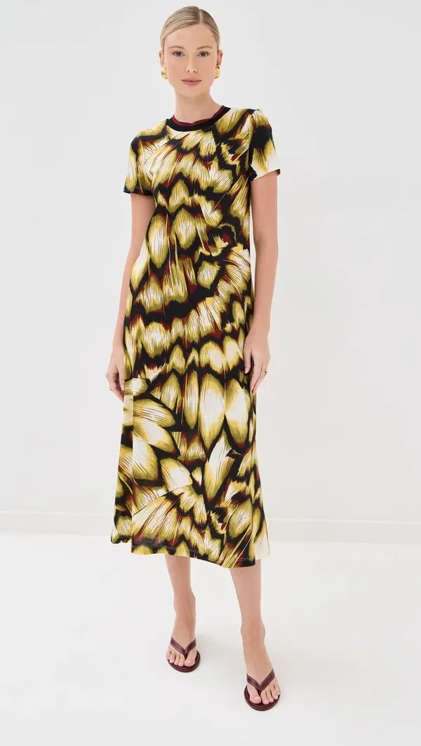 sporty midi dress Manda Athletic Midi Dress
