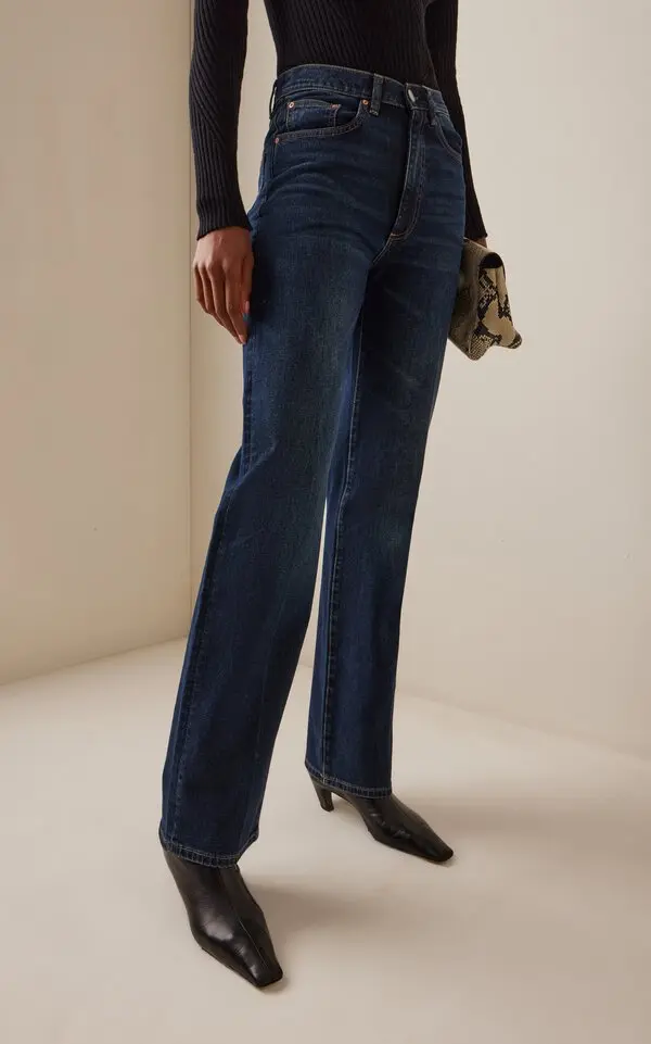 DL1961 Karmine Aura High-rise Wide-leg Jeans