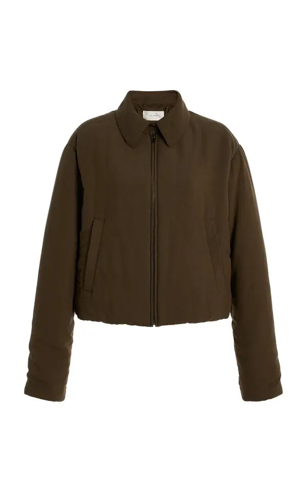 THE ROW Nerys Cropped Jacket - Neutral