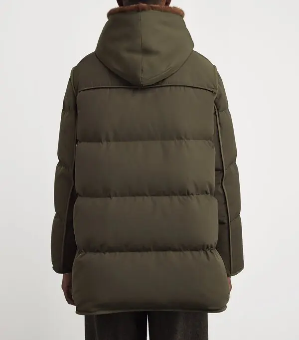 YVES SALOMON Down-filled Puffer Jacket