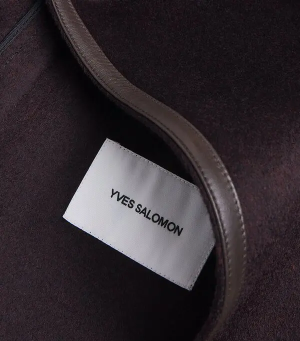 YVES SALOMON Wool-cashmere Long Cape