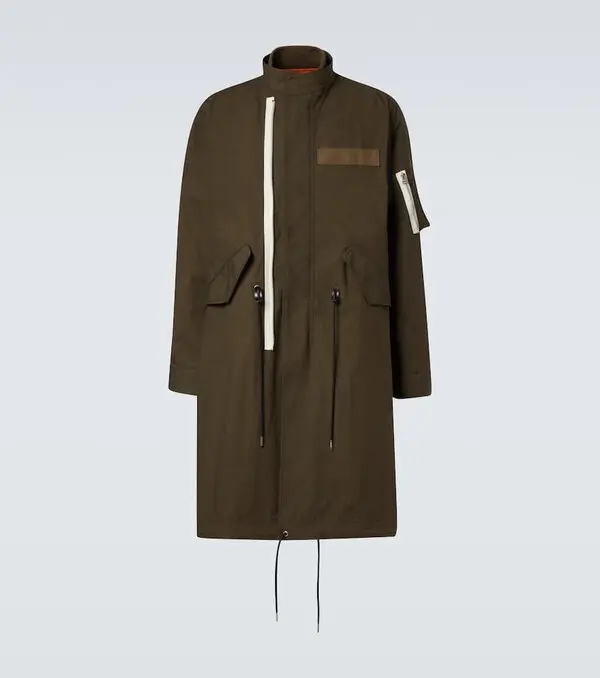 Sacai Cotton-blend Ripstop Jacket