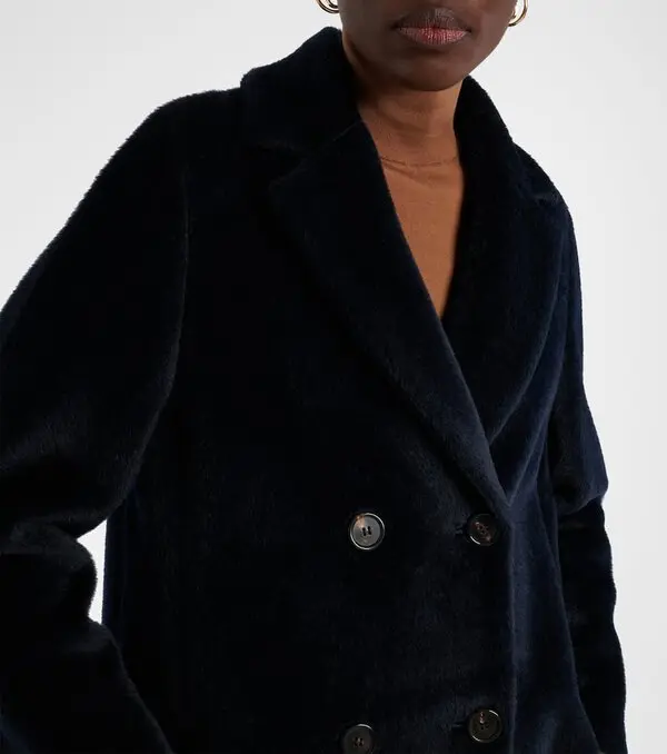 Max Mara Alpaca And Wool Coat