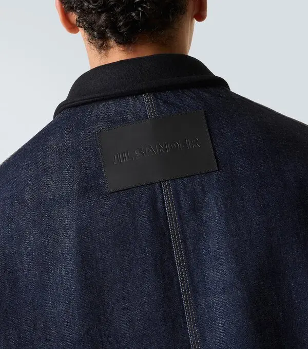 JIL SANDER Oversized Denim Jacket
