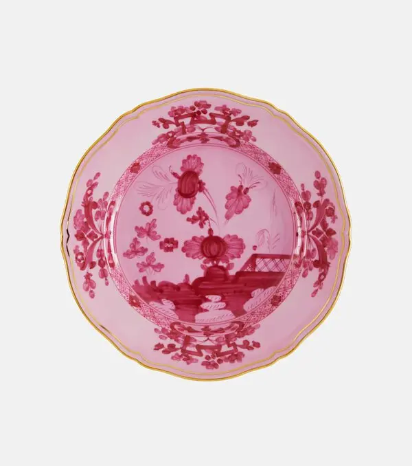 GINORI 1735 Oriente Italiano Dessert Plate - Pink