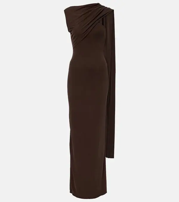 AYA MUSE Cedar Draped Maxi Dress