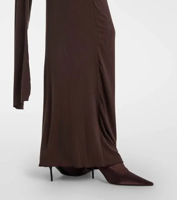 AYA MUSE Cedar Draped Maxi Dress
