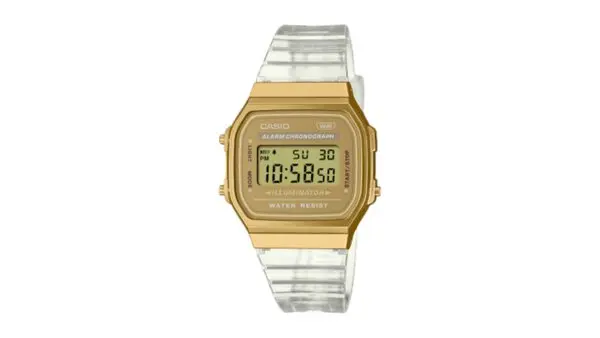 Casio Vintage Watch - Resin/gold Tone