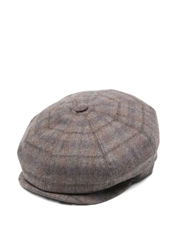 Borsalino Cesare Wool Cap - Grey