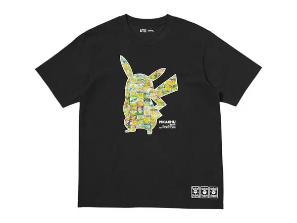 Uniqlo Pokemon Ut Graphic T-shirt - Black