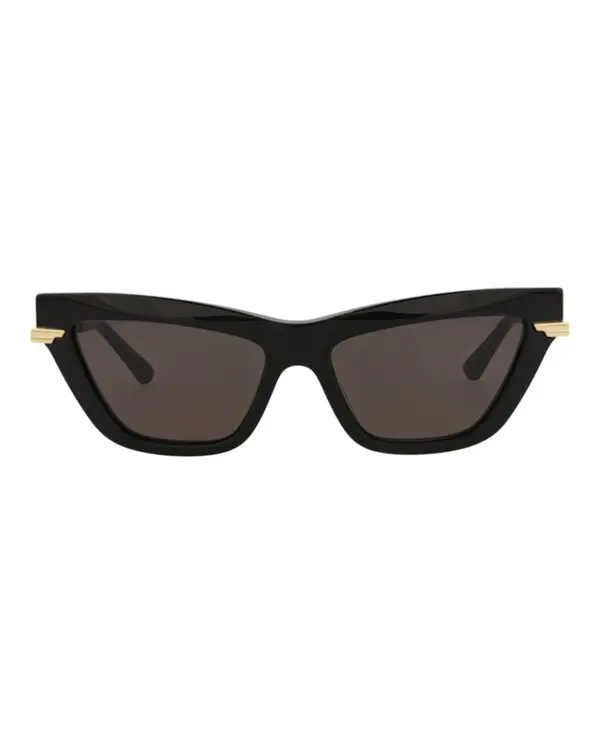 Bottega Veneta Cat-eye Frame Recycled Acetate Sunglasses - Black Gold Grey (bv1241s/30014294/001)