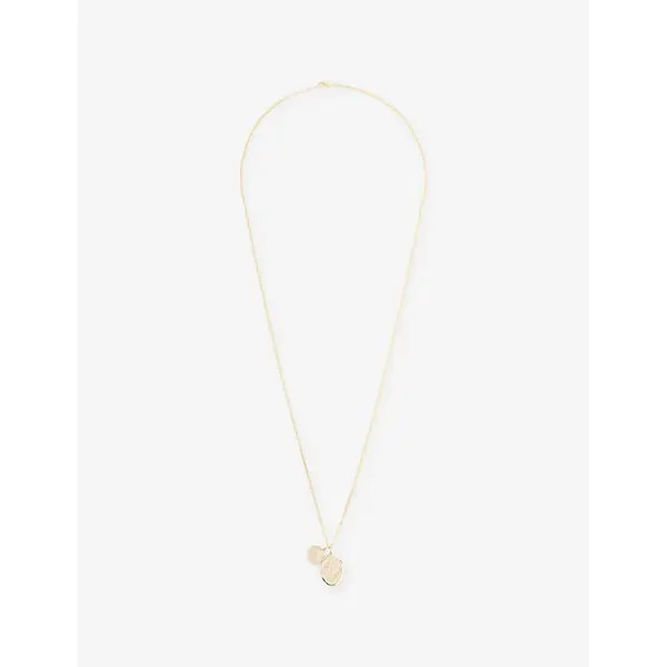 Miansai Mini Dove Pendant Vermeil Necklace - Gold