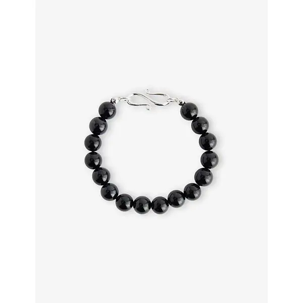 Lié Studio The Mary Carnelian Stone Bracelet - Black Onyx
