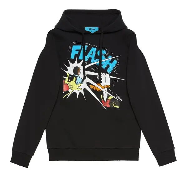 Gucci X Disney Donald Duck Hooded Sweatshirt