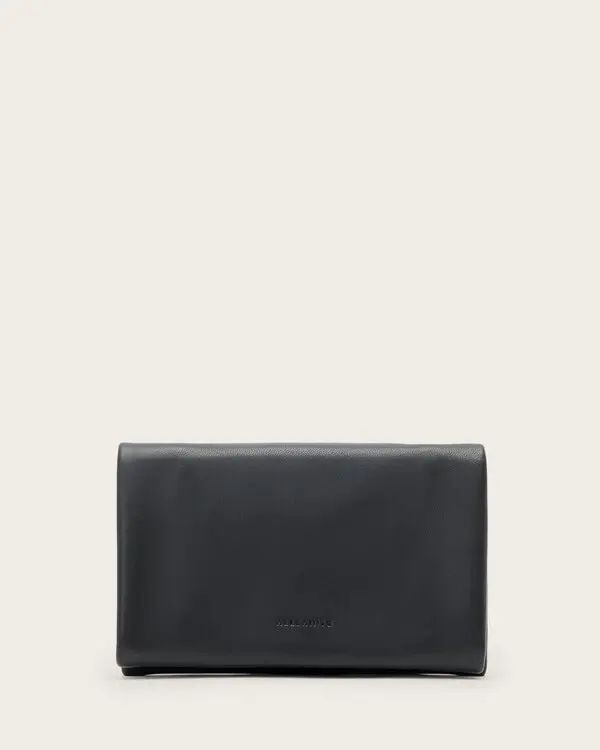 ALLSAINTS Harluna Leather Wallet - Black