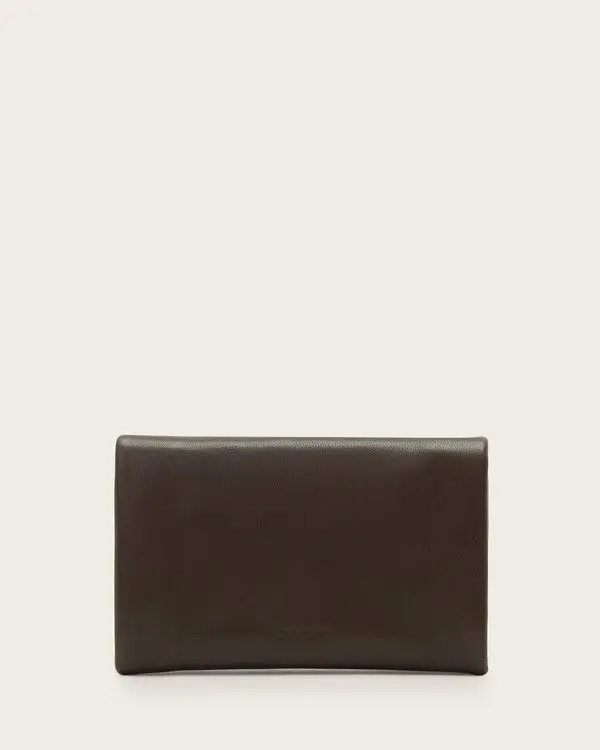 ALLSAINTS Harluna Leather Wallet - Brown