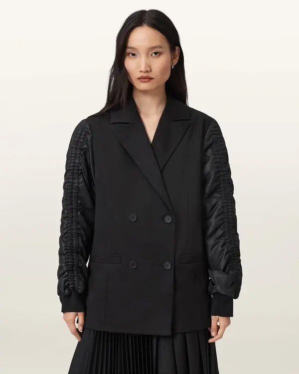 ALLSAINTS Lorna Cotton Blazer Jacket