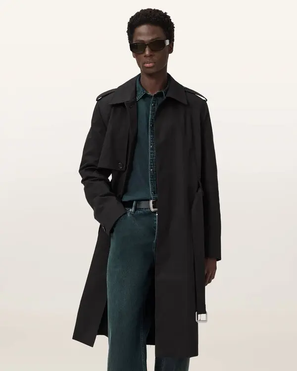 ALLSAINTS Bastille Trench Coat