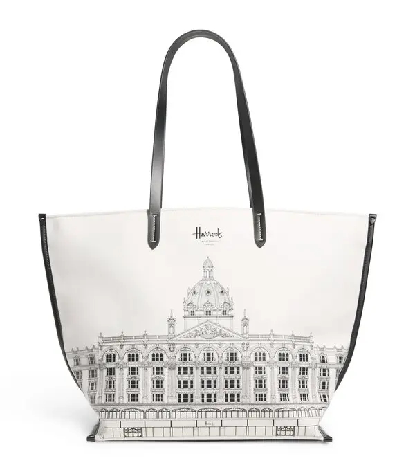 Harrods Building Landscape Shopper Bag