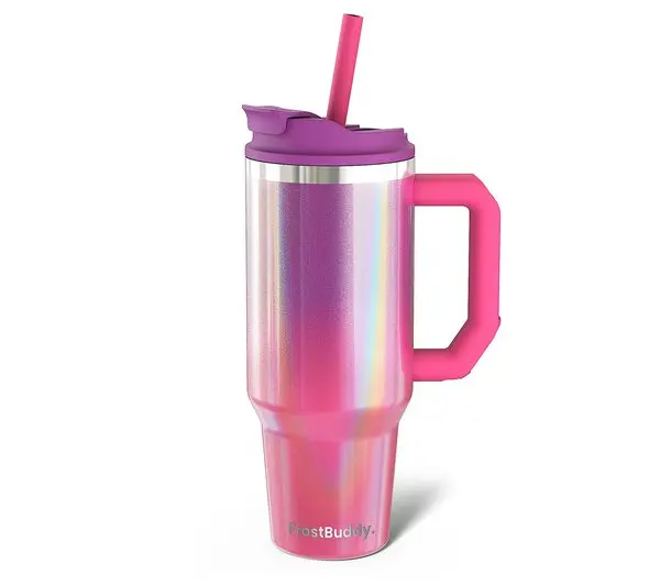 FROST BUDDY 40-oz Thicc Buddy W/ Dual Sip Andstraw Lid - One-color