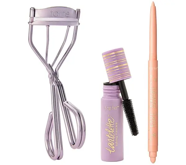 TARTE Lifted & Bright Lash Curler & Eye Highlight Trio - One-color