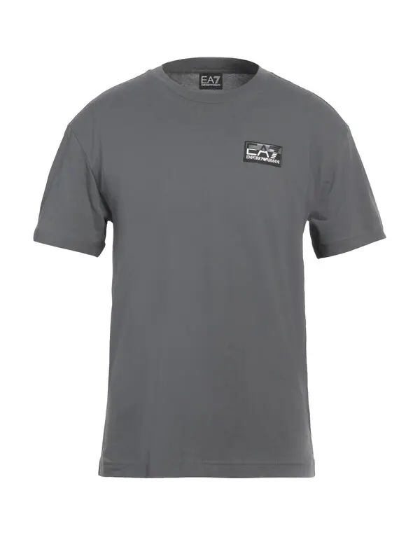 EA7 T-shirt Size Cotton - Grey