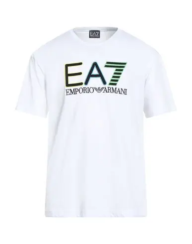 EA7 T-shirt Size Cotton - White