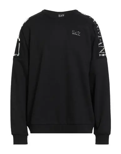EA7 Sweatshirt In Cotton, Polyester, And Elastane