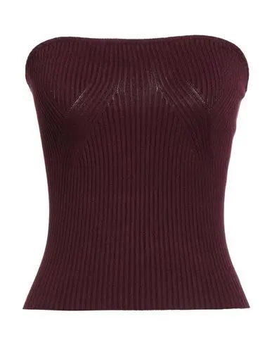 VICOLO Knitted Tube Top - Red