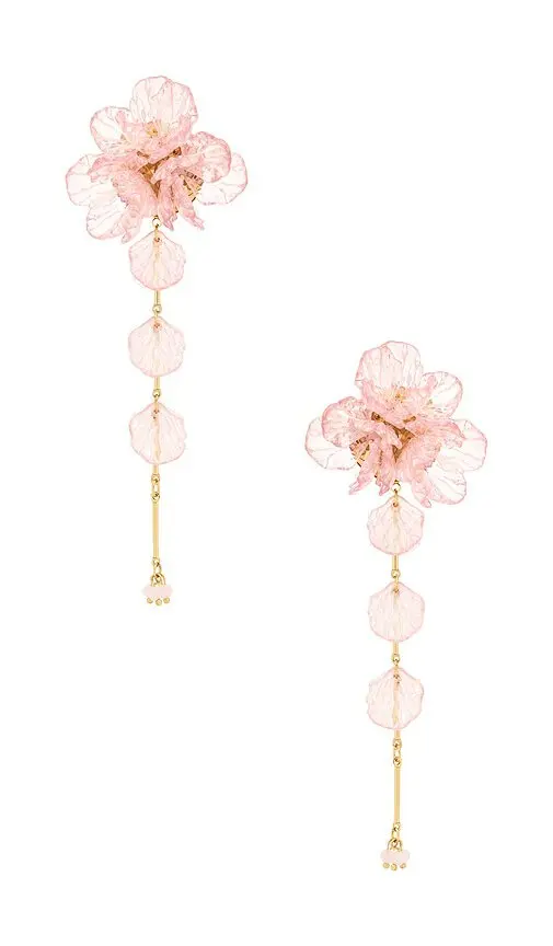 LOVERS AND FRIENDS Clara Earrings - Pink