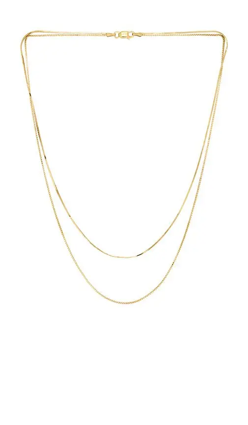 Shashi Line Necklace - Gold