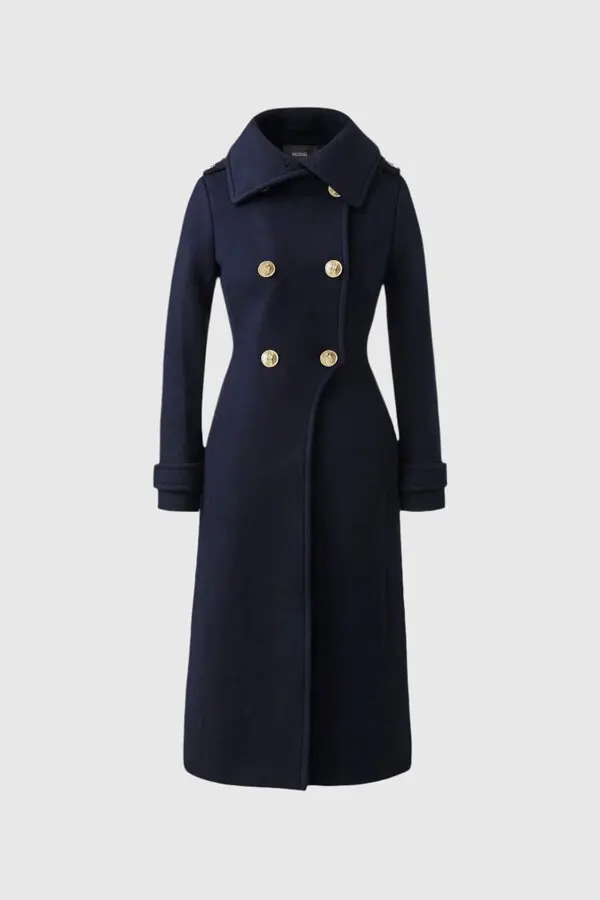 Mackage Elodie-r Tailored Coat - Navy