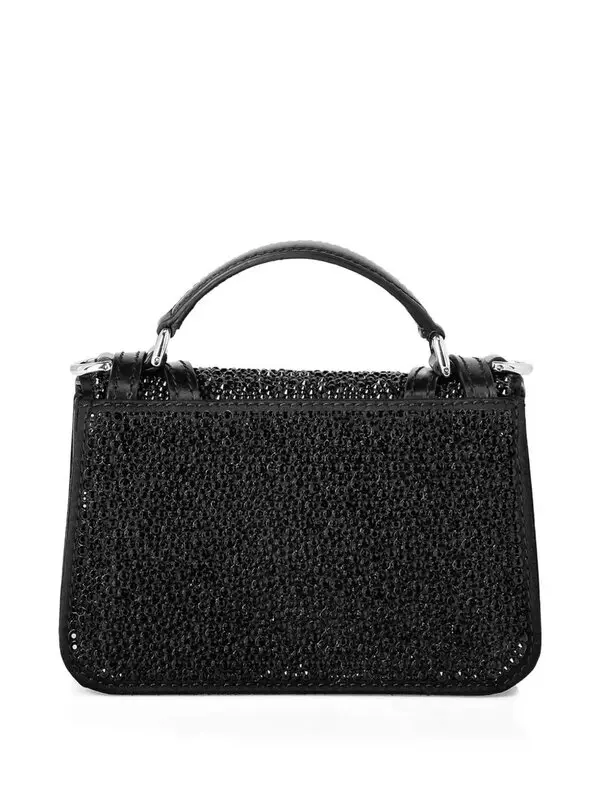 Philipp Plein Rhinestone-embellished Clutch - Black