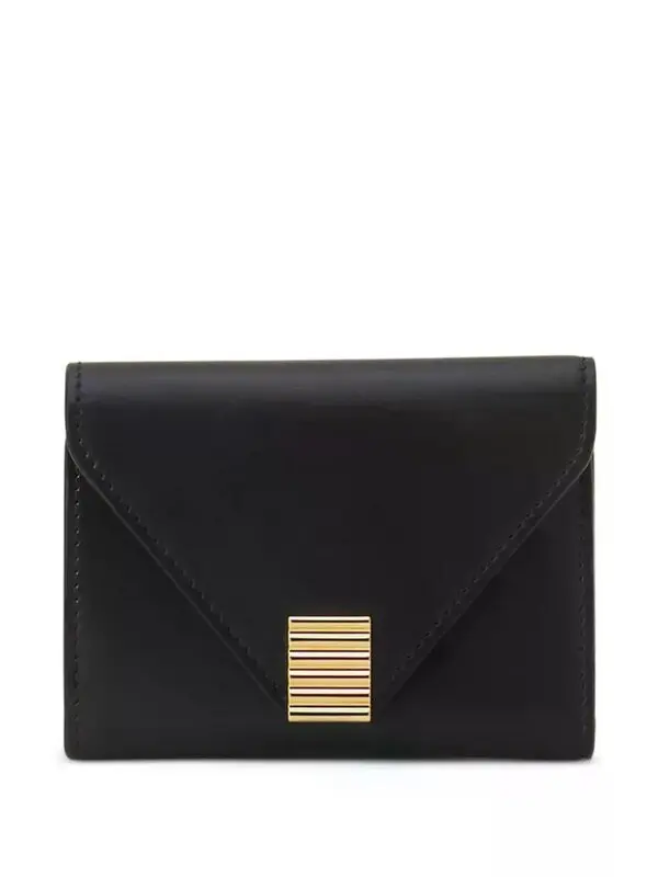 LANVIN Zip-pocket Flap Wallet - Black
