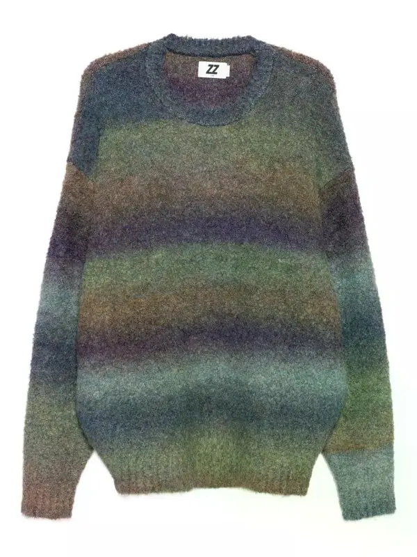 Izzue Gradient-dyed Jumper - Green