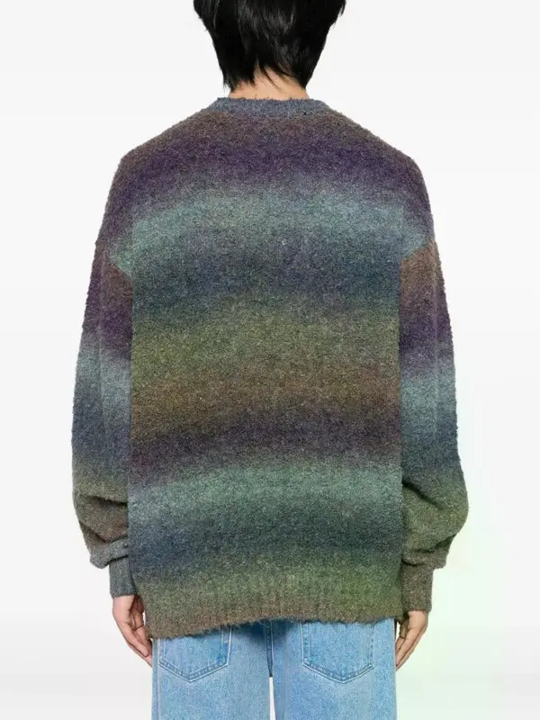 Izzue Gradient-dyed Jumper - Green