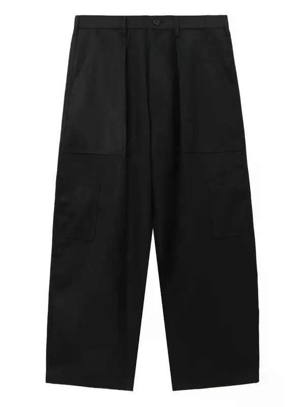 Comme Des Garçons Wool Wide-leg Trousers