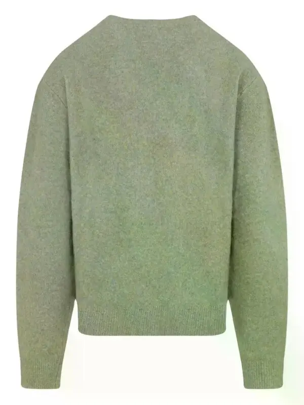 Carhartt Work In Progress Logo-embroidered Crew-neck Sweater - Green