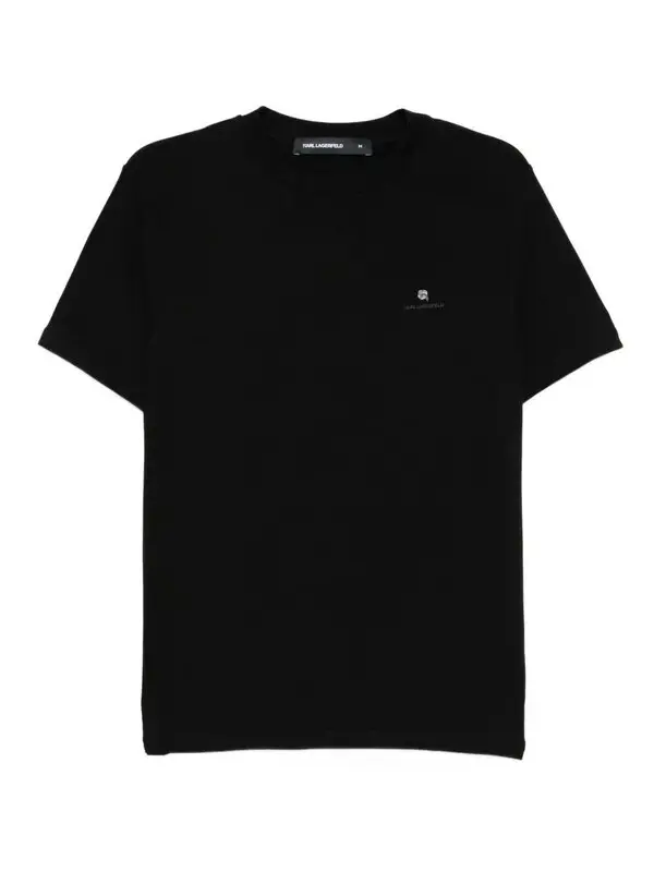 Karl Lagerfeld Ikon-embossed T-shirt