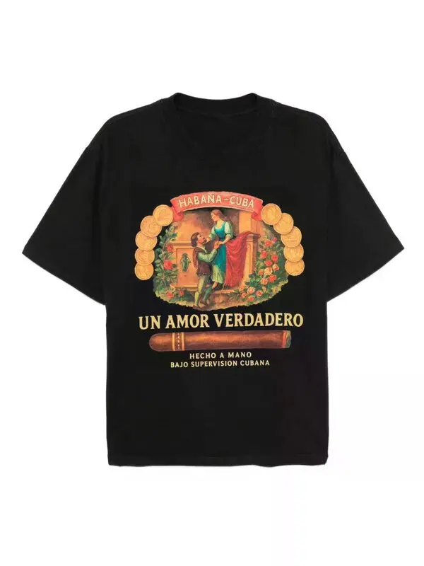 MELT Graphic-print Cotton T-shirt