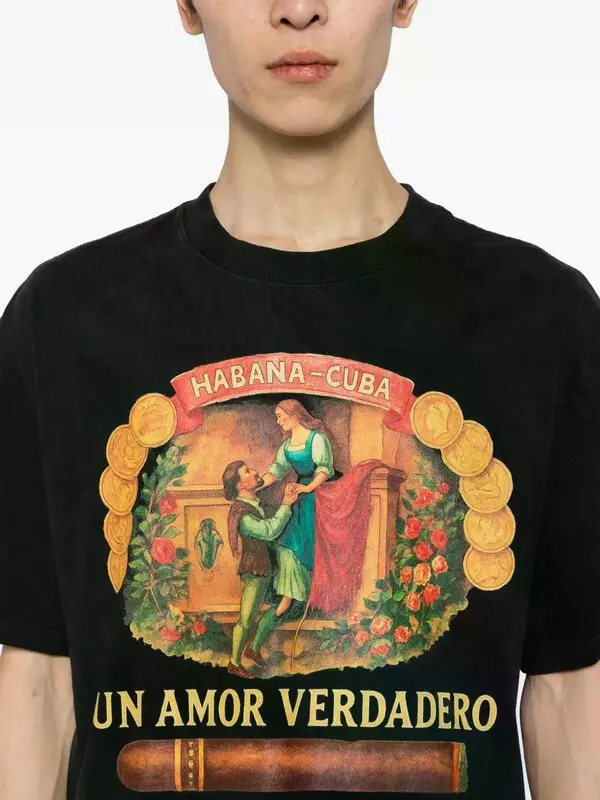 MELT Graphic-print Cotton T-shirt