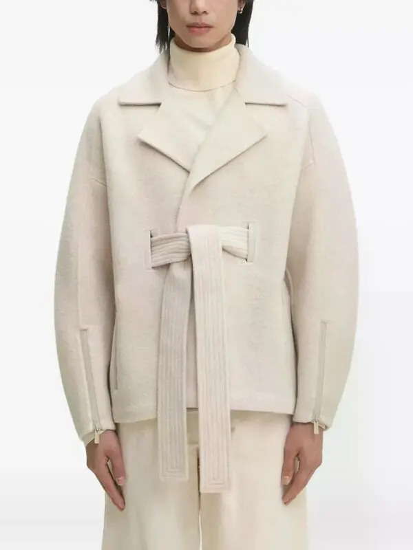 A. A. SPECTRUM Belted Wool Coat
