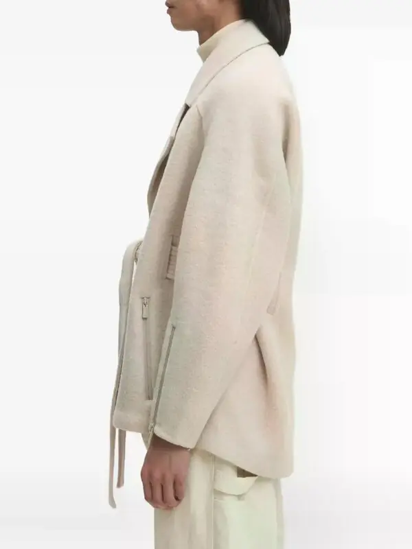 A. A. SPECTRUM Belted Wool Coat
