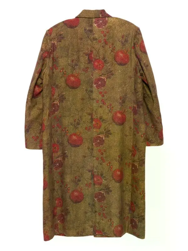UMA WANG Pomegranate-print Coat