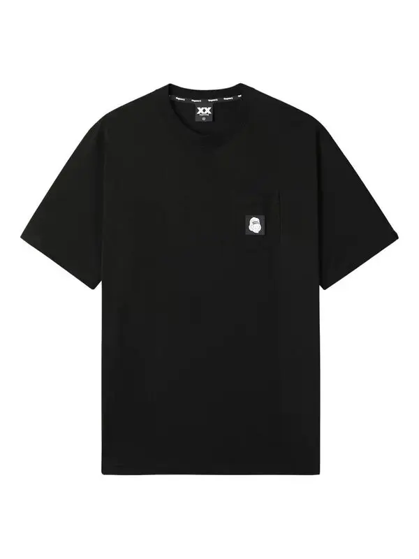FINGERCROXX Pocket-graphic T-shirt - Black